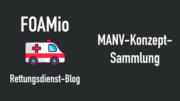 MANV-Konzept-Sammlung – FOAMio